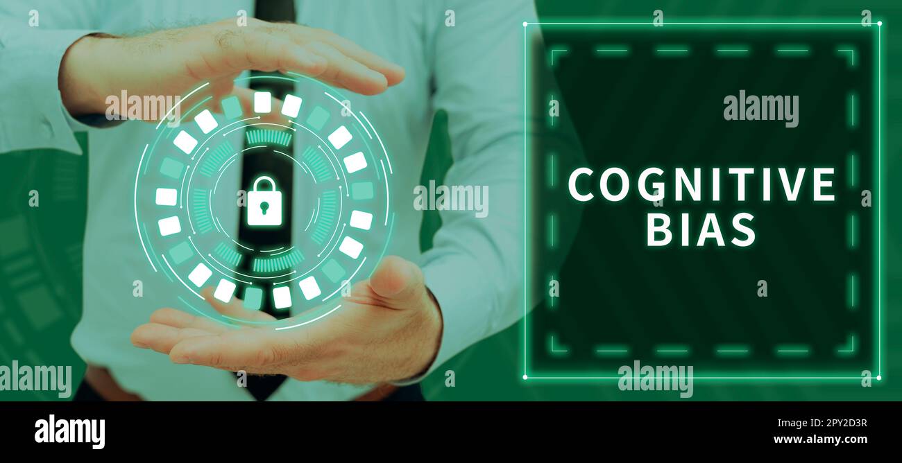 Conceptual caption Cognitive Bias, Internet Concept Psychological ...