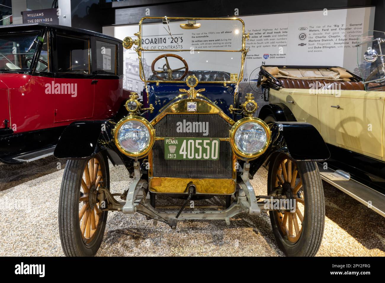 Sparkford.Somerset.United Kingdom.March 26th 2023.An Empire Model 31 ...