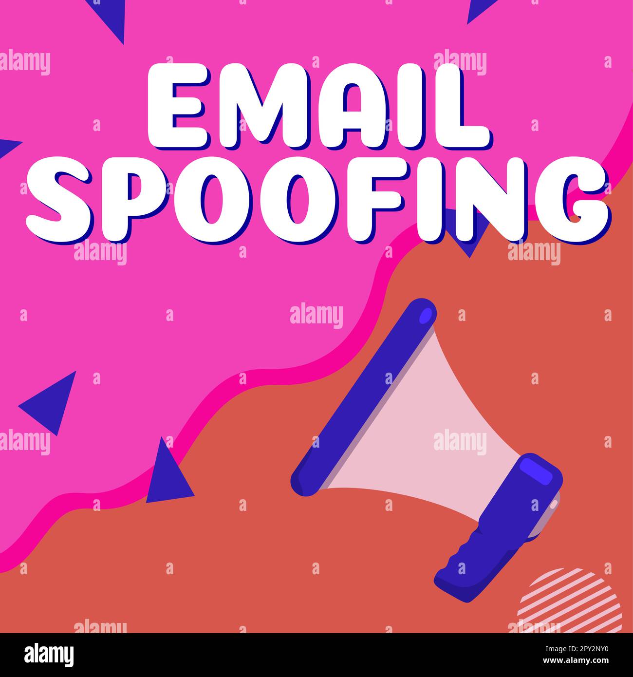 Conceptual caption Email Spoofing, Business showcase secure the access ... Conceptual caption Email Spoofing, Business showcase secure the access ...