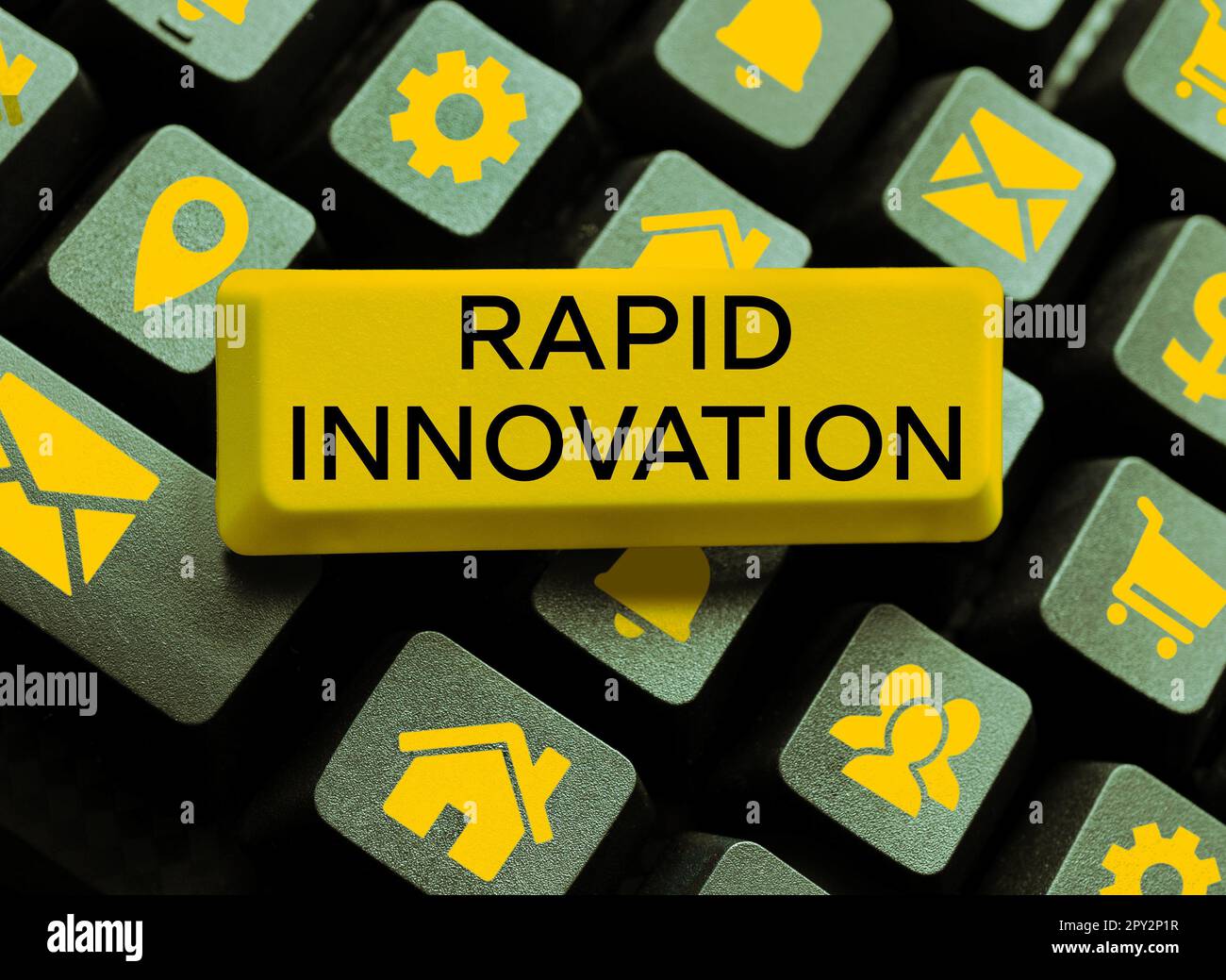 Text caption presenting Rapid Innovation, Word Written on ... Text caption presenting Rapid Innovation, Word Written on ...
