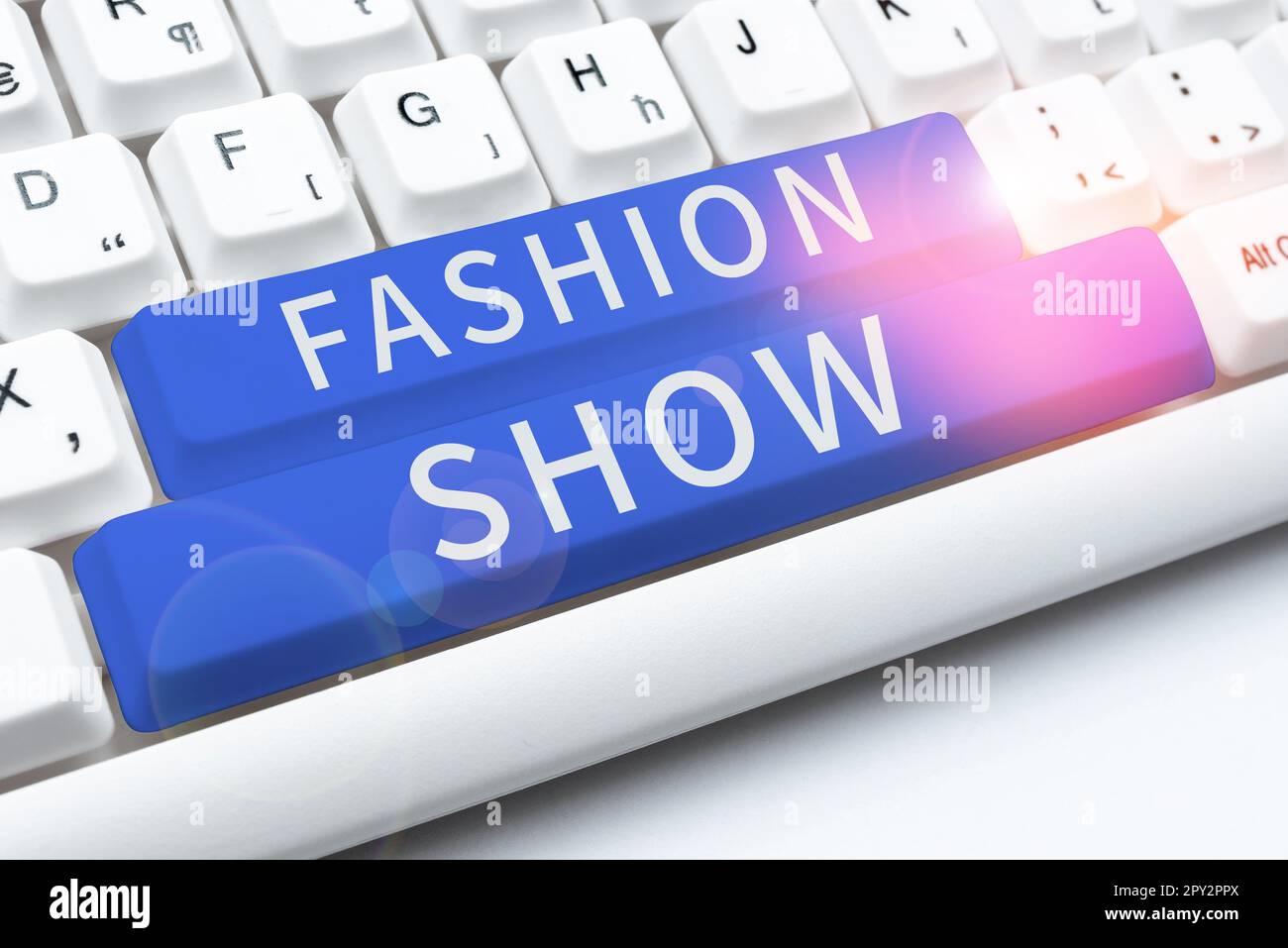 Writing displaying text Fashion Show, Business showcase exibition that ...