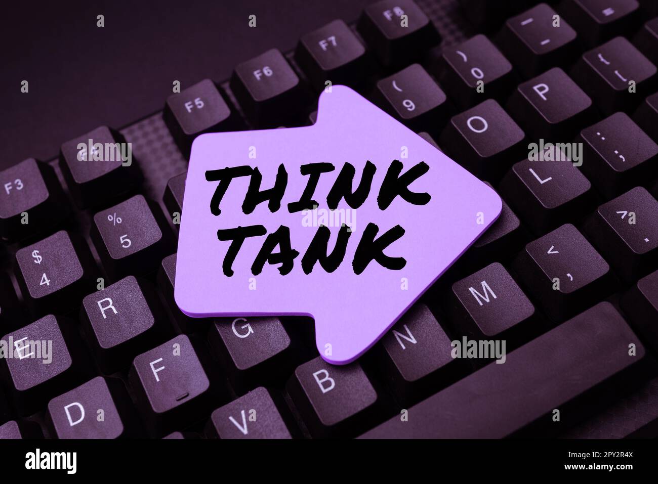 Text caption presenting Think Tank, Word for Thinking of Innovative ...