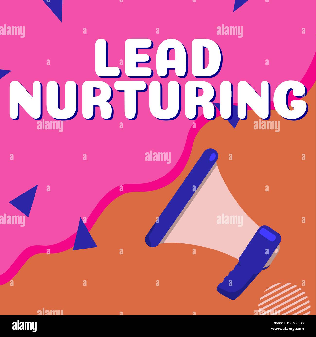 Inspiration showing sign Lead Nurturing, Word for method of building a ...