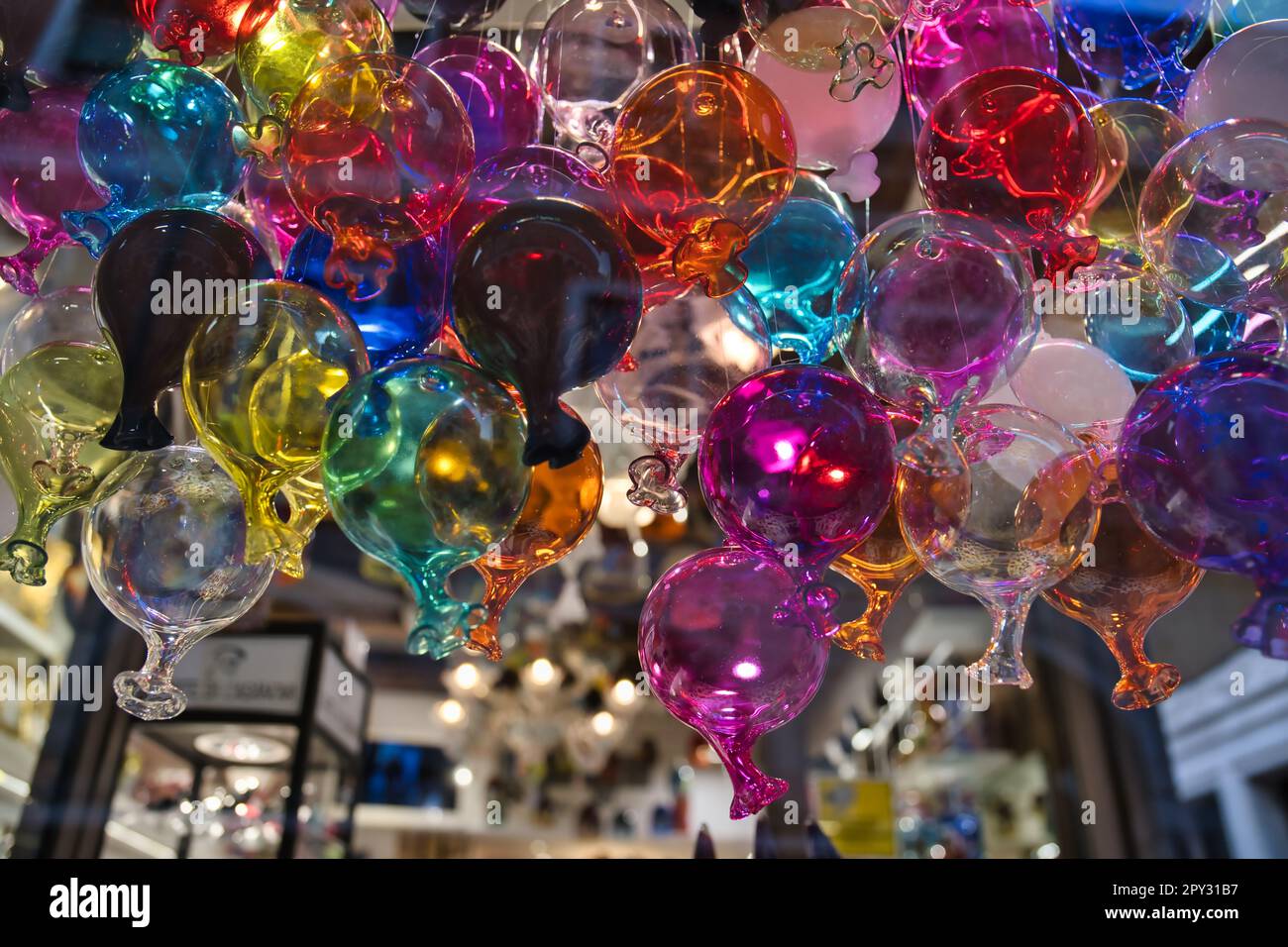 Venice glass pattern hi-res stock photography and images - Alamy
