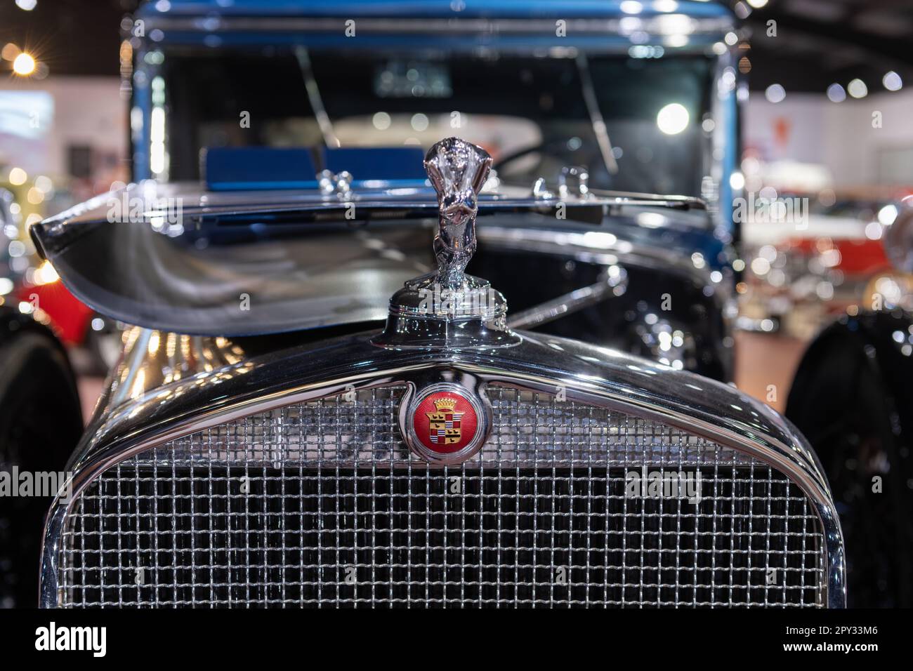 Sparkford.Somerset.United Kingdom.March 26th 2023.A Cadillac Model 452A ...