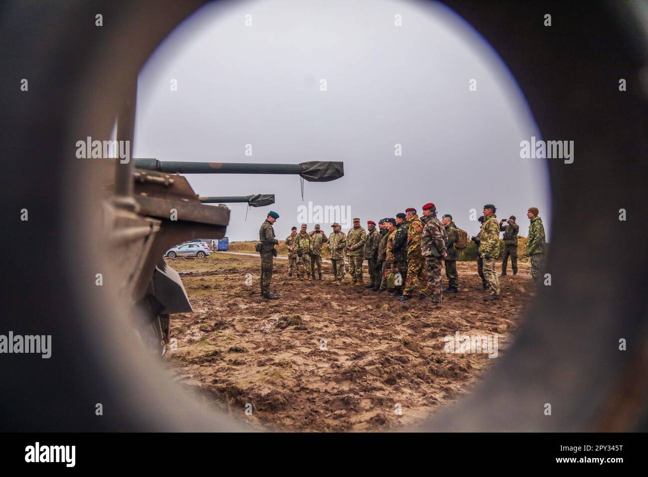 Oksbol, Denmark, Denmark. 30th Mar, 2023. Leaders from multiple nations ...