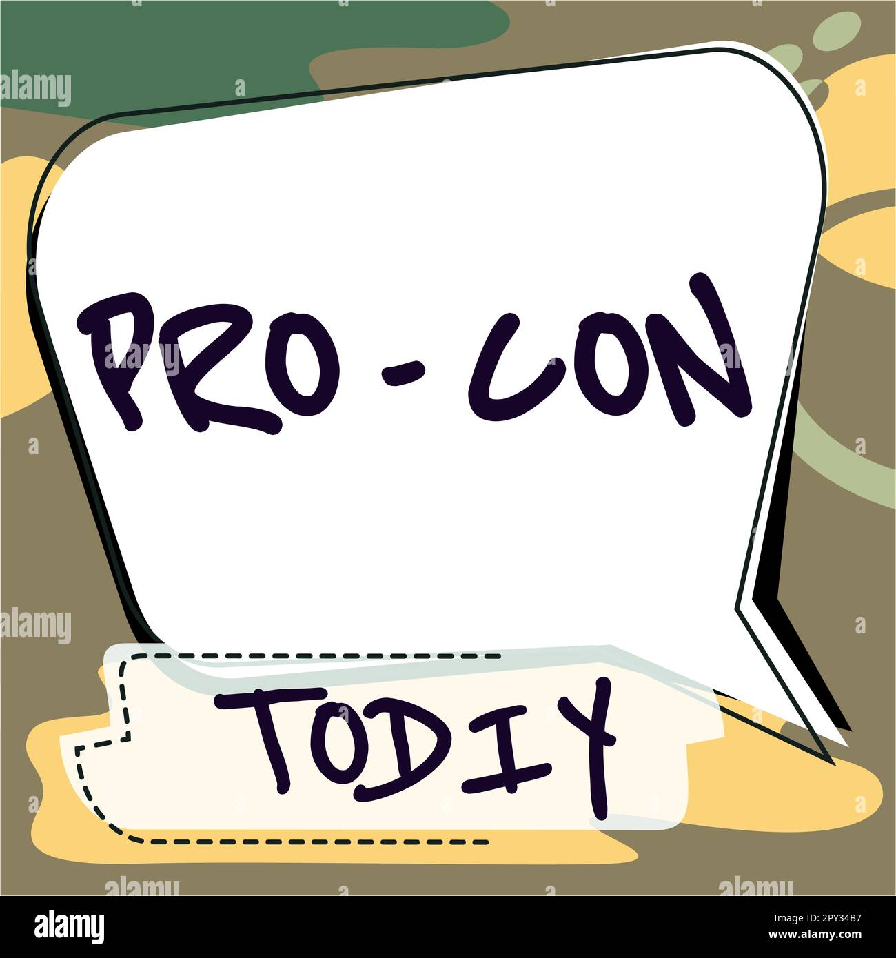 Text sign showing Pro Con, Internet Concept everything its benefits and ...