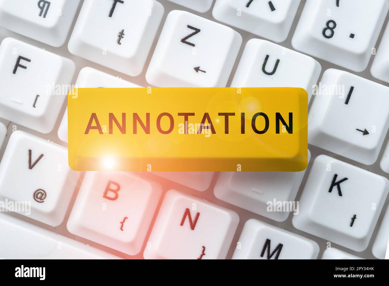 Text Sign Showing Annotation Business Approach Note Added By Way Of Comment Or Explanation