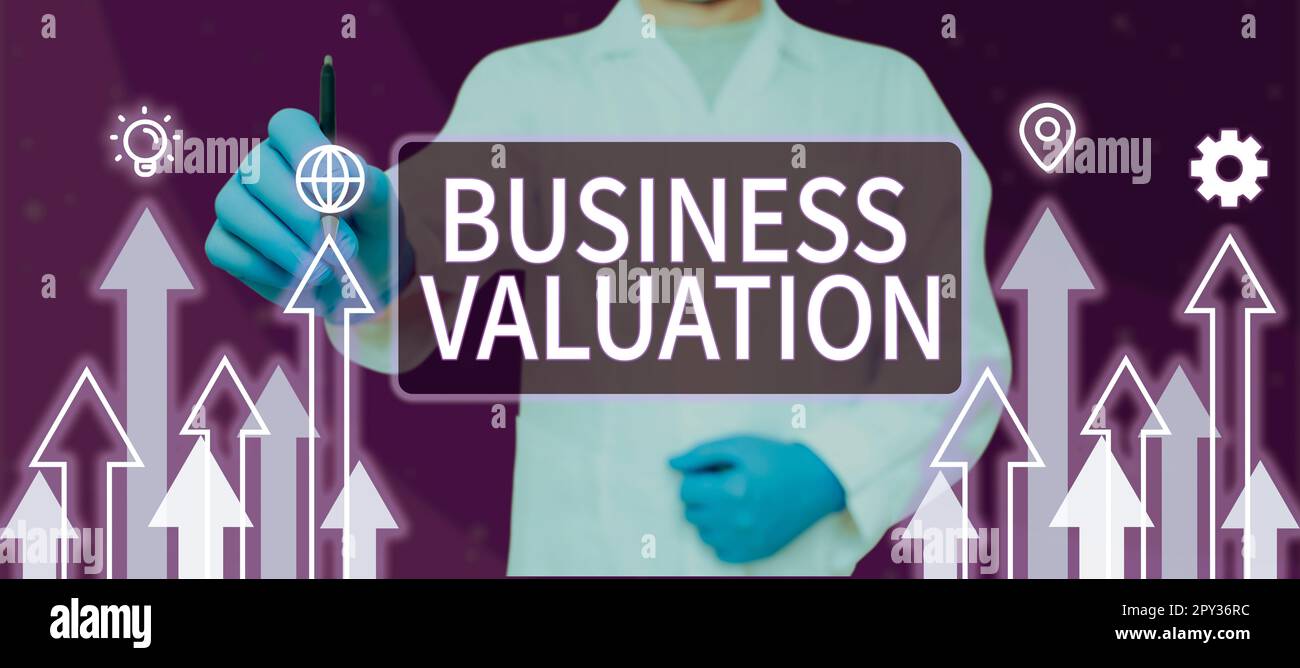 Conceptual caption Business Valuation, Business showcase determining ... Conceptual caption Business Valuation, Business showcase determining ...