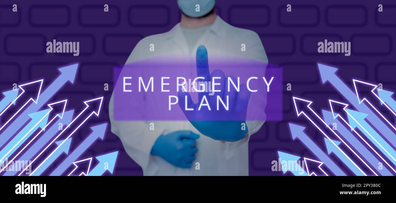 Conceptual caption Emergency Plan, Concept meaning Procedures for ... Conceptual caption Emergency Plan, Concept meaning Procedures for ...