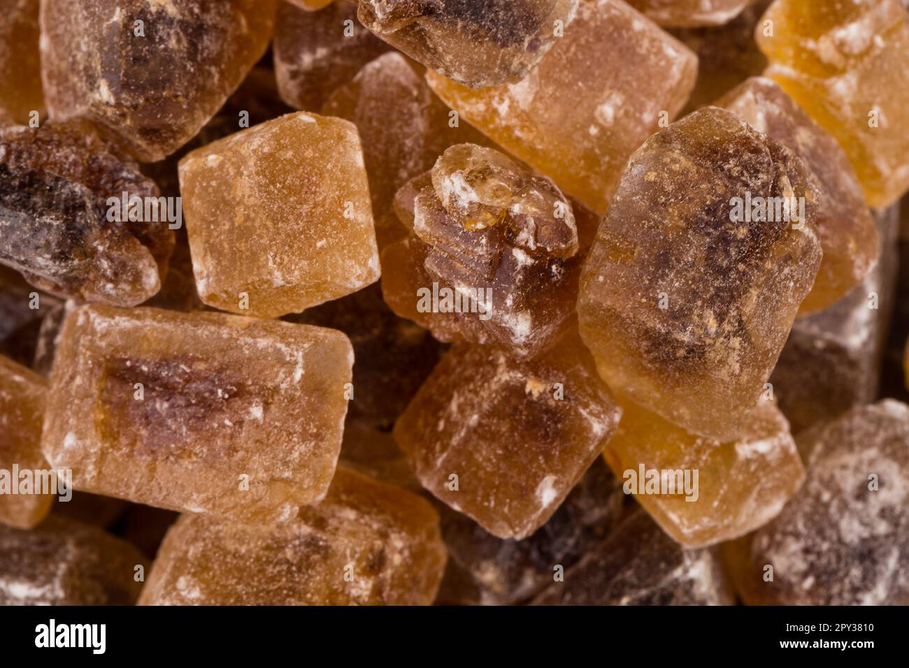 caramelized candy brown sugar texture as a background Stock Photo - Alamy