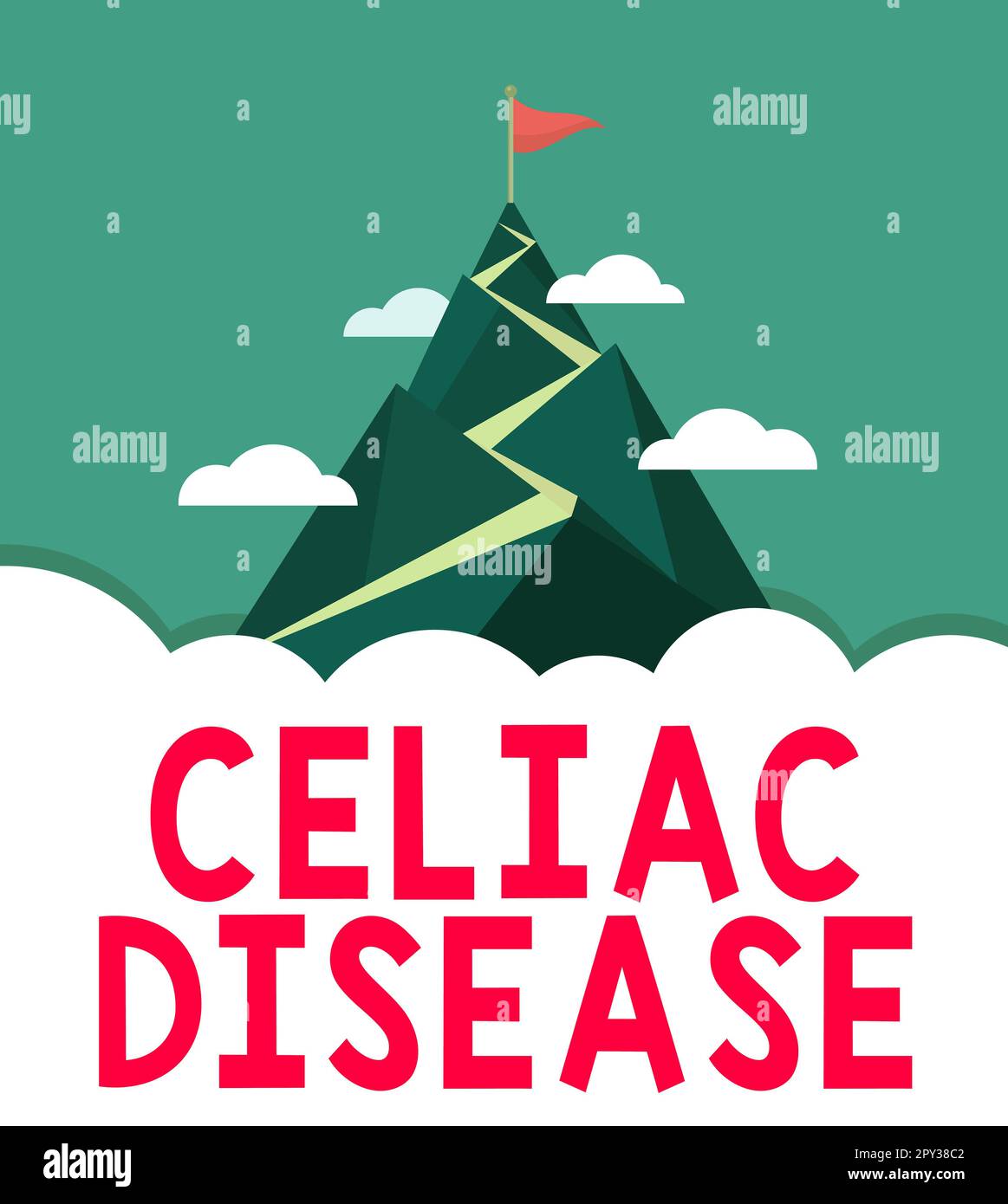 Inspiration showing sign Celiac Disease, Word Written on Small ...