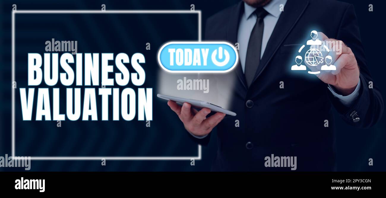 Conceptual display Business Valuation, Business overview determining ... Conceptual display Business Valuation, Business overview determining ...