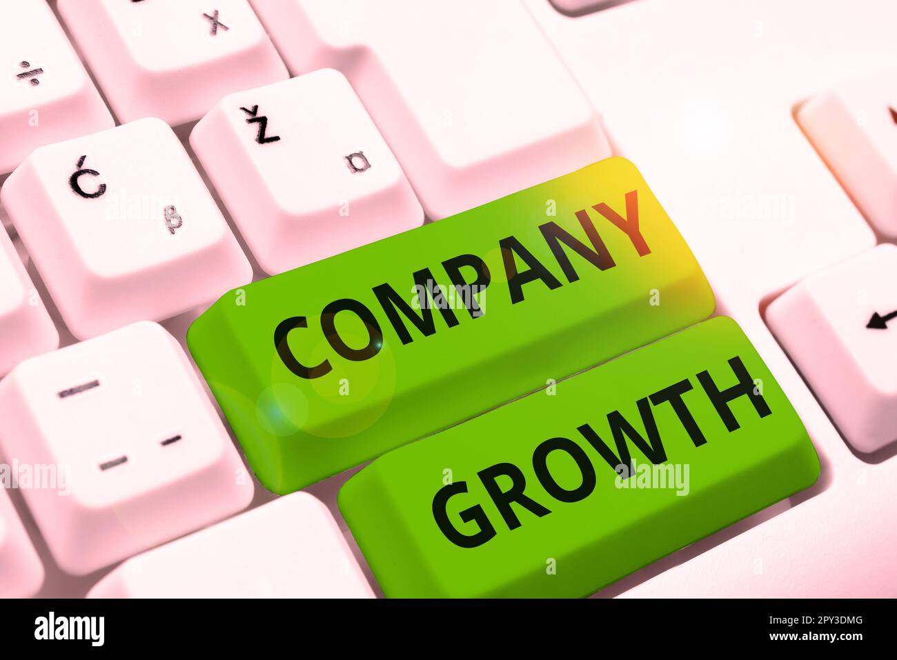 Writing displaying text Company Growth, Word Written on a long-term ...