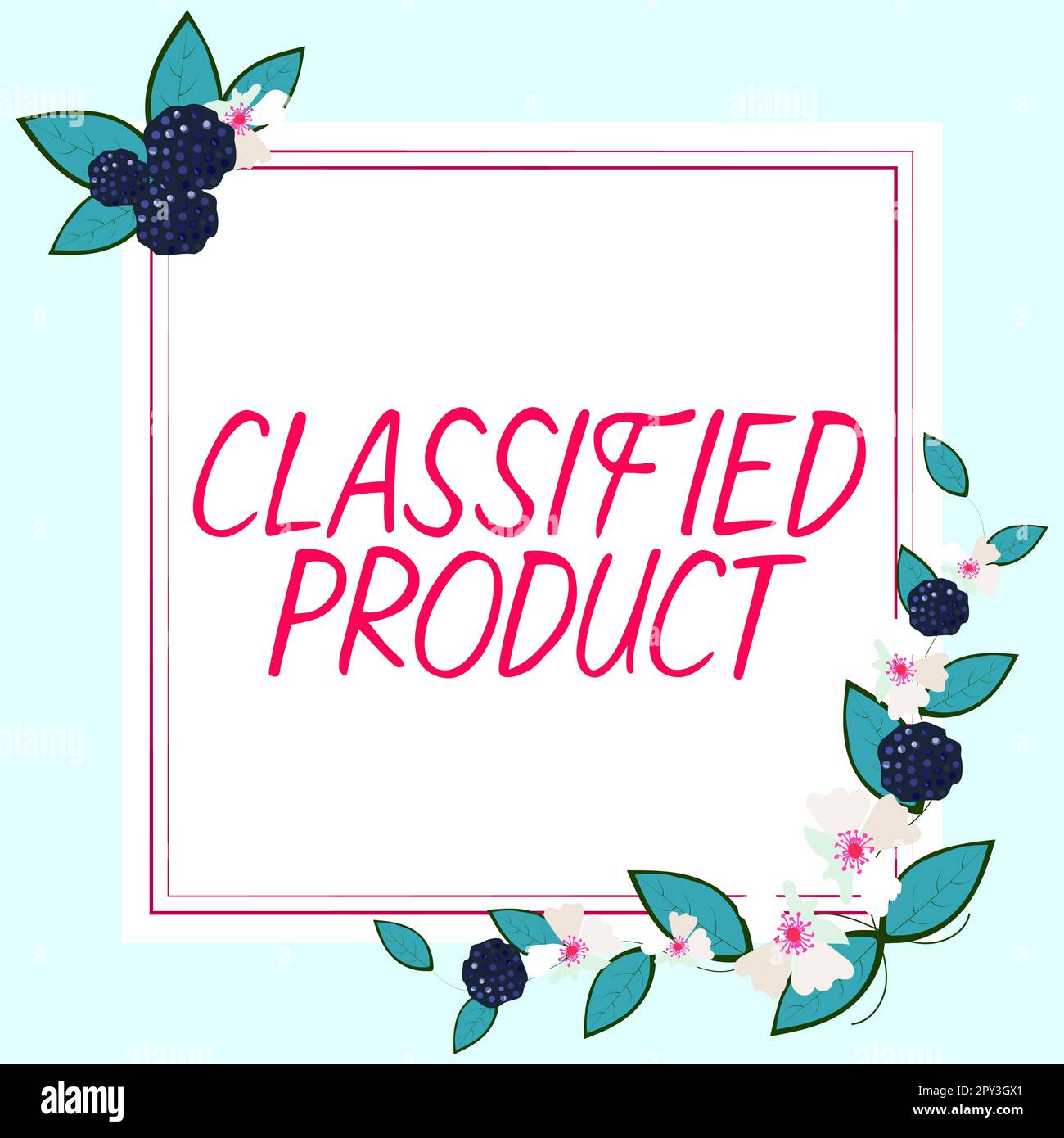 Conceptual display Classified Product, Concept meaning Sensitive Data ...