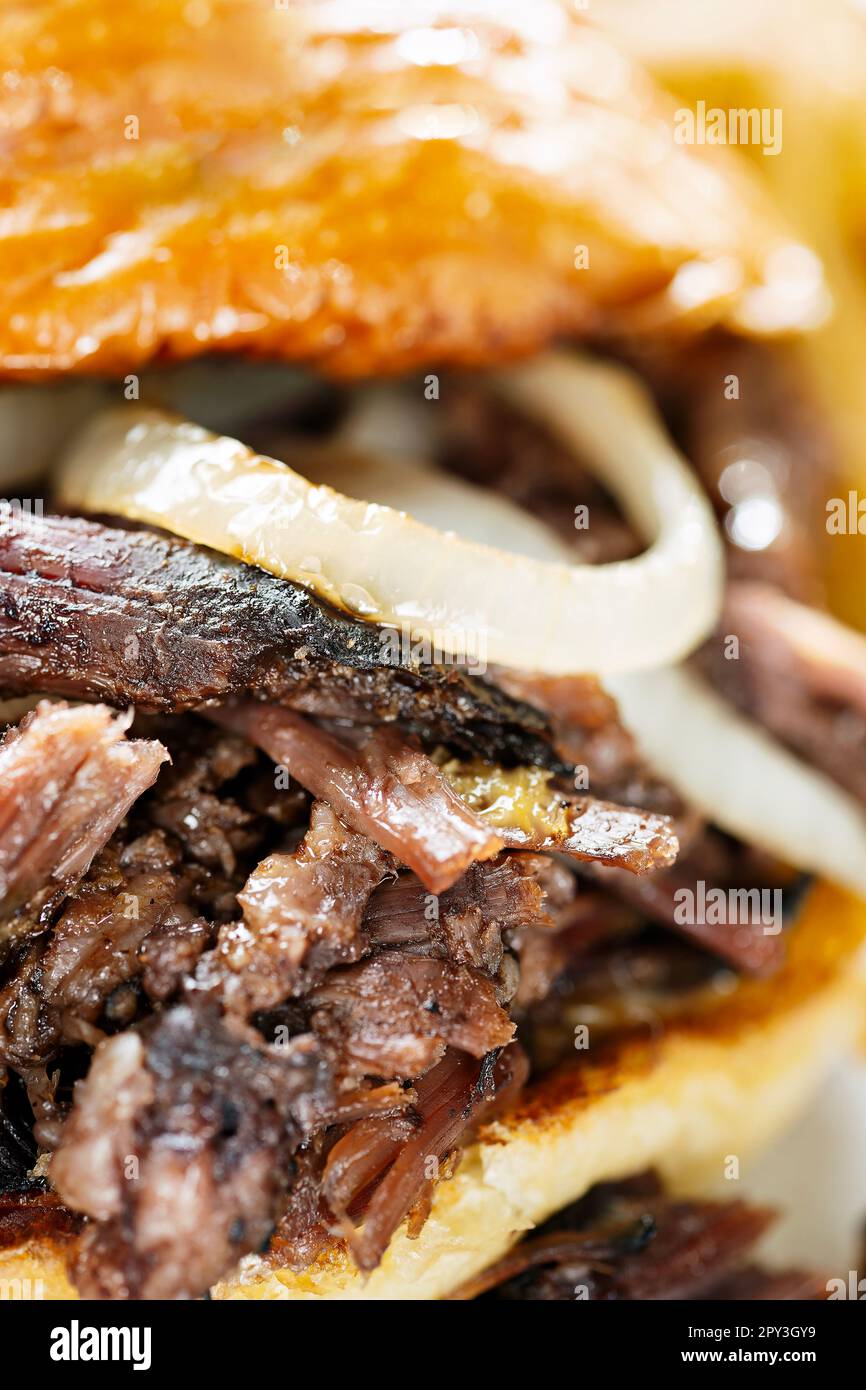 Brisket burnt ends hi-res stock photography and images - Alamy