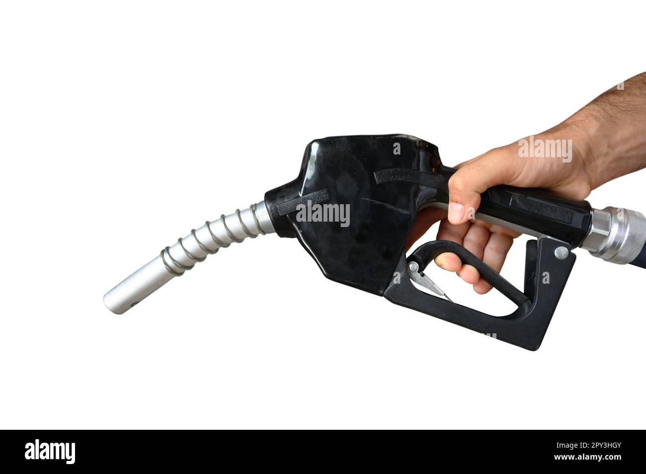 Hand holds a fuel pump for motor vehicles Stock Photo - Alamy