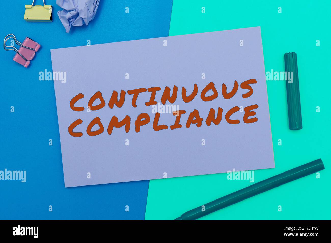 Text caption presenting Continuous Compliance, Business showcase ... Text caption presenting Continuous Compliance, Business showcase ...