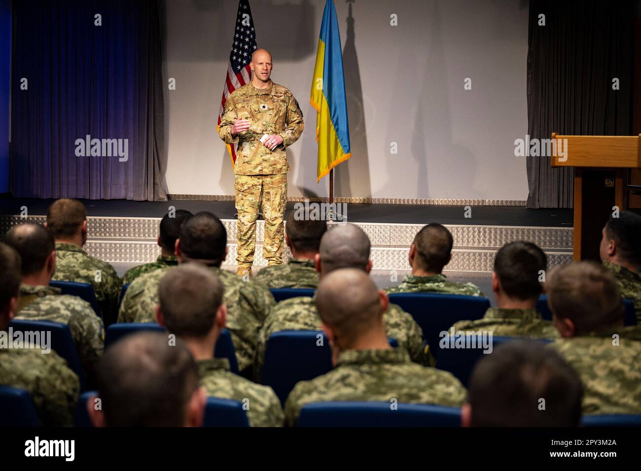 Germany. 23rd Mar, 2023. Lt. Col. Matt Mumm, Inter-European Air Force ...