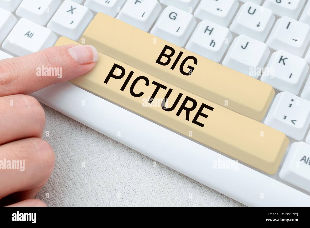Writing displaying text Big Picture, Internet Concept most important ...