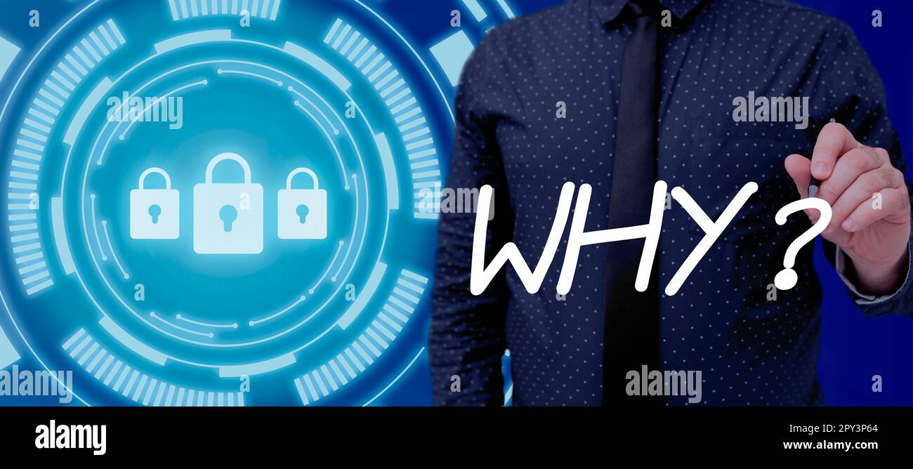 Inspiration showing sign Why, Internet Concept Asking for what reason ...