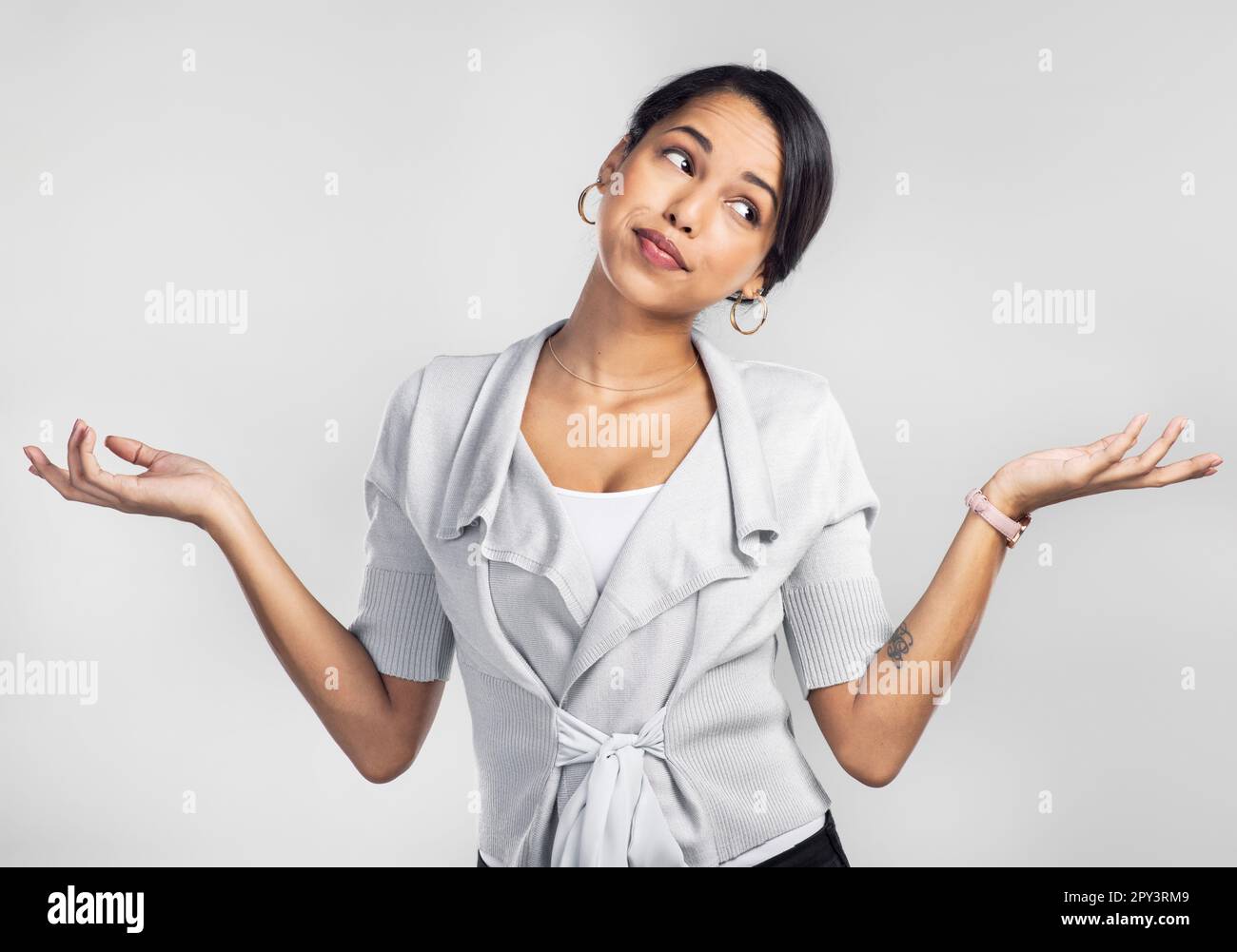 Woman shrugging emoji hi-res stock photography and images - Alamy