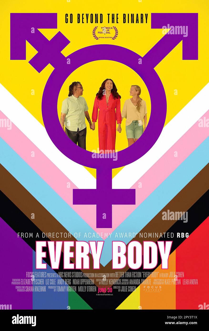 EVERY BODY, US poster, from left: Sean Saifa Wall, River Gallo, Alicia ...