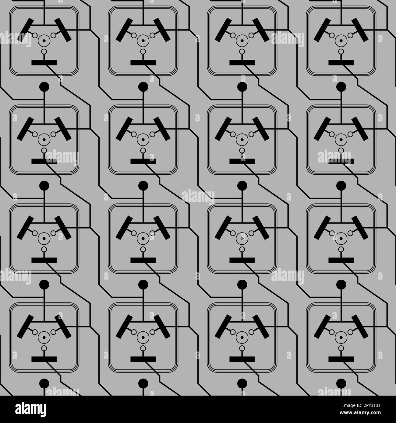 Quantum computer image Stock Vector Images - Alamy