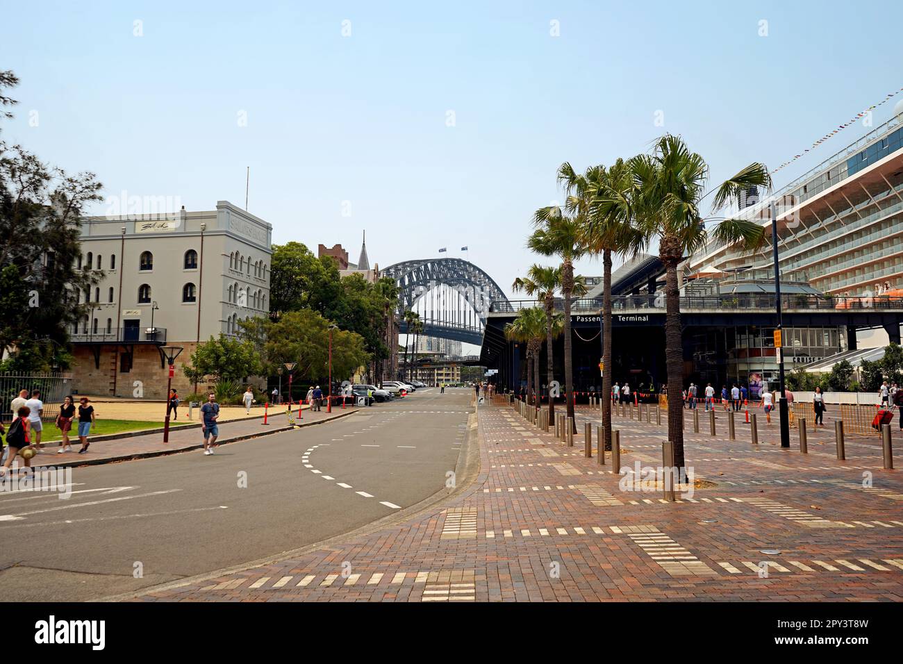 Circular quay and the rocks sydney australia hi-res stock photography ...