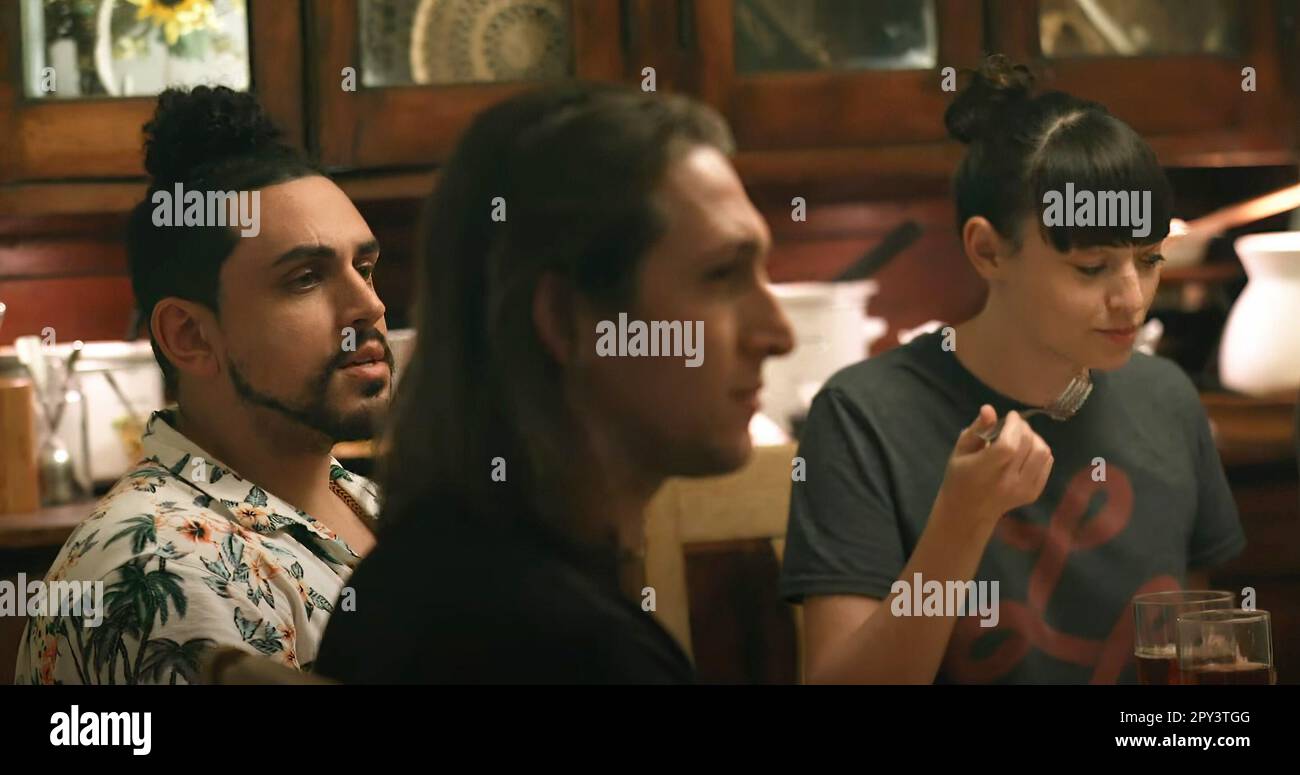 GOING NOWHERE, from left: Matt Ransdell Jr., Alec Richker, Isabel Shill ...