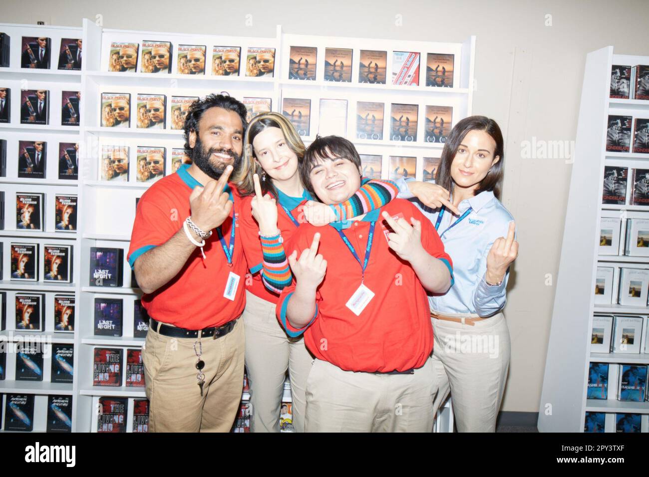 I LIKE MOVIES, from left: Andy McQueen, Alex Ateah, Isaiah Lehtinen ...