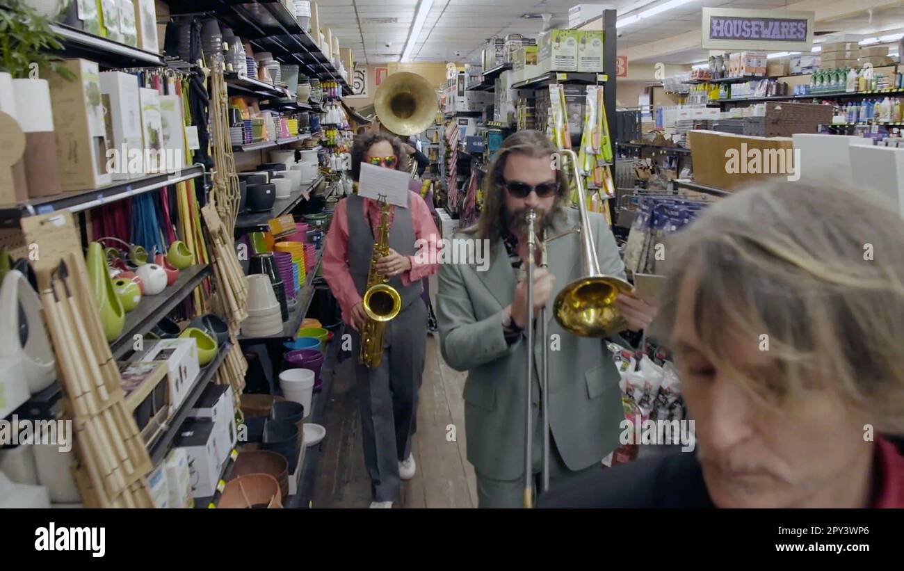 THE REVEREND, Vince Anderson (center, trombone), 2021. © Factory 25 ...