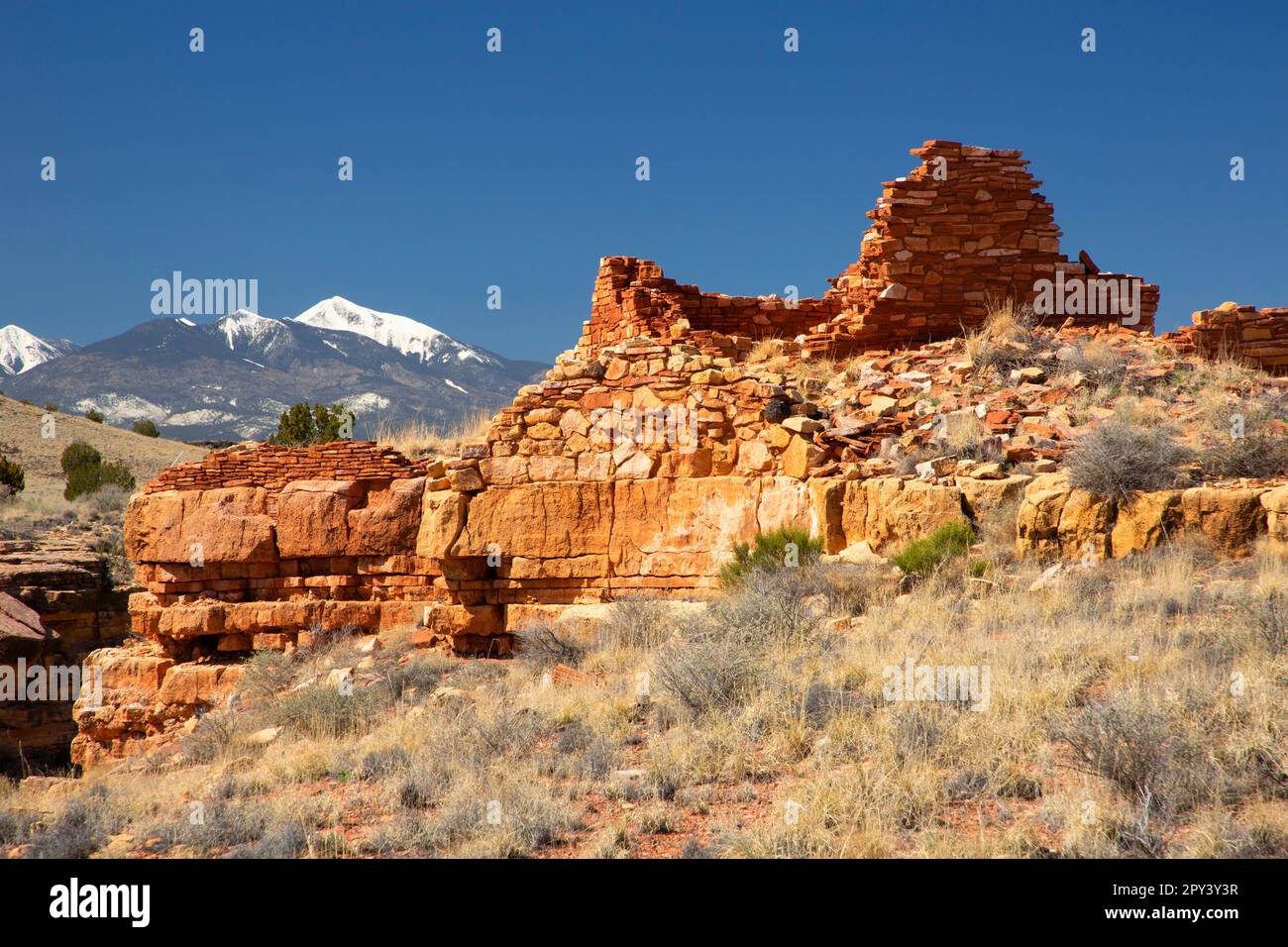 Box Canyon ruin, Wupatki National Monument, Arizona Stock Photo - Alamy