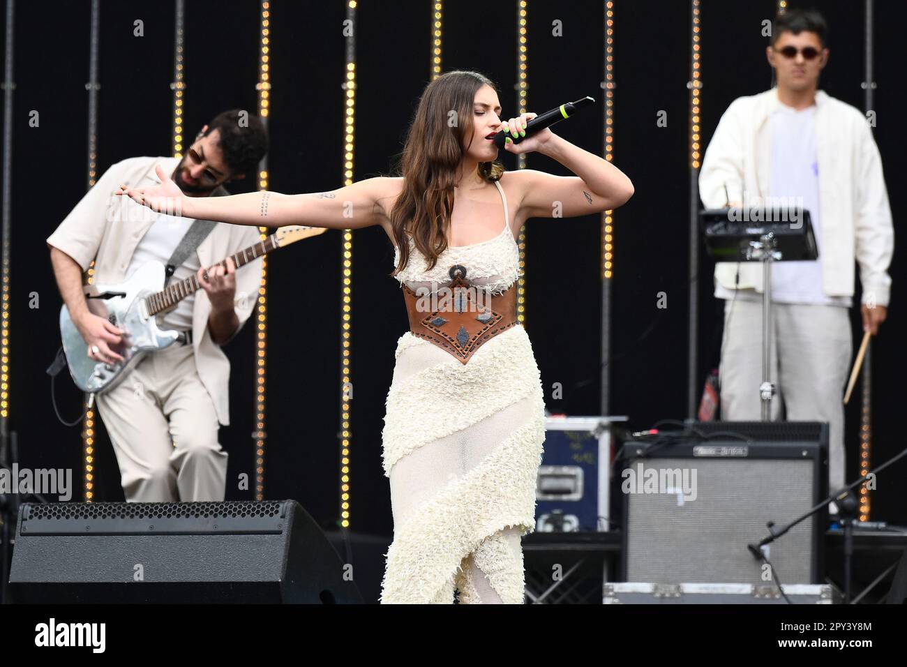 Gaia during the Concertone Primo Maggio, May 1, 2023 at Piazza San ...