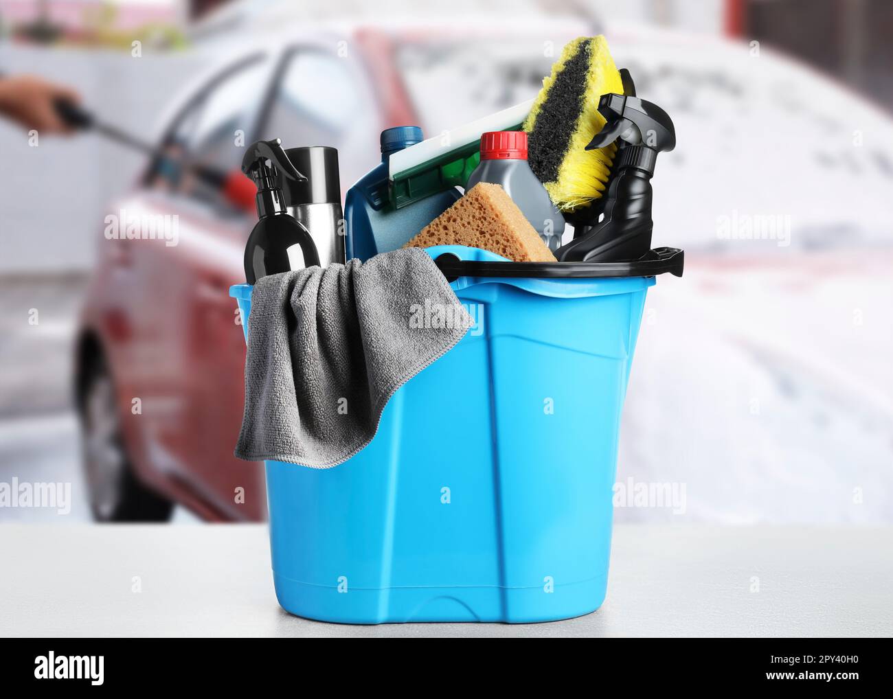 Car detergents hi-res stock photography and images - Alamy