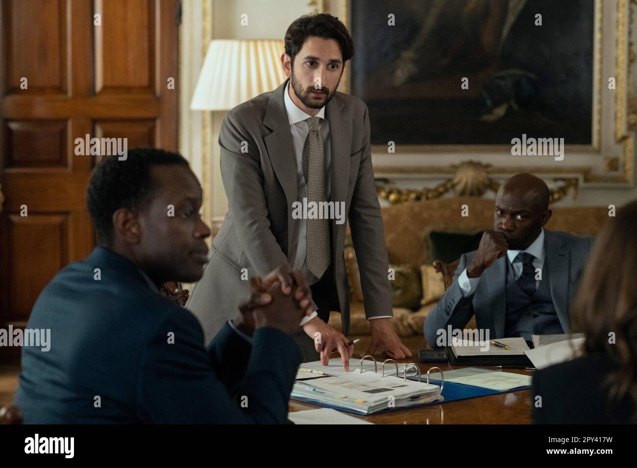 THE DIPLOMAT, from left: Ato Essandoh, Bhav Joshi, David Gyasi, The ...