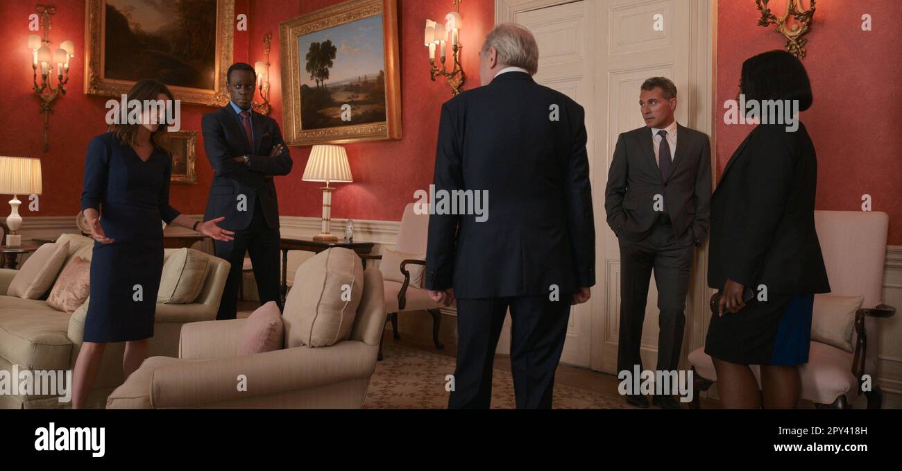 THE DIPLOMAT, from left: Keri Russell, Ato Essandoh, Michael McKean ...