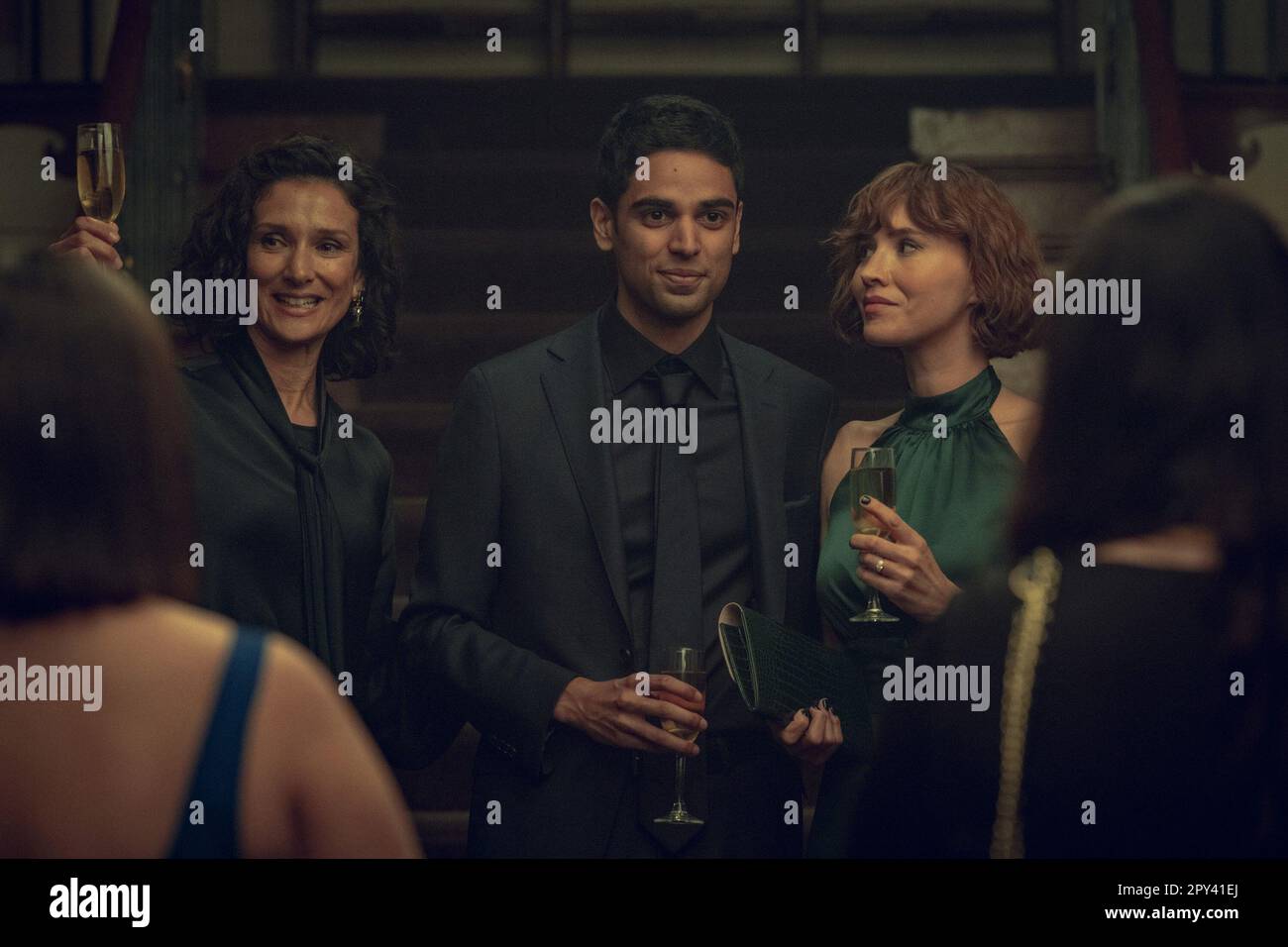 OBSESSION, from left: Indira Varma, Rish Shah, Charlie Murphy, (Season ...