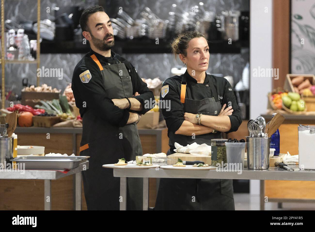 TOP CHEF, from left: contestants Charbel Hayek, Begonia Rodrigo ...