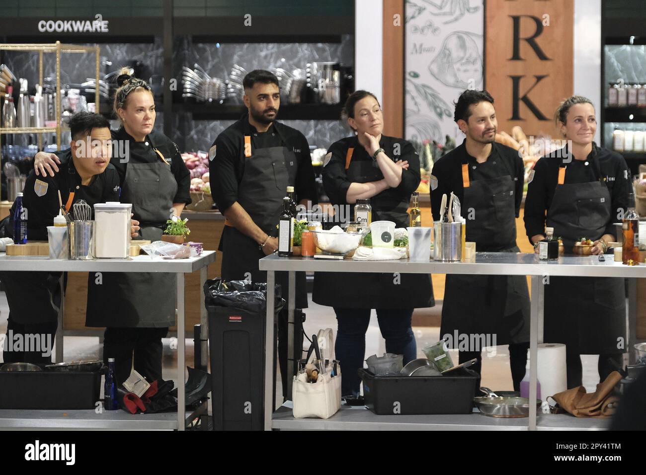 TOP CHEF, from left: contestants Buddha Lo, Sylwia Stachyra, Ali Al ...