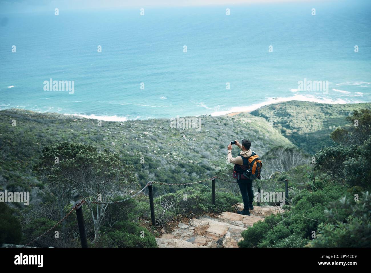 After a days walk, everything has twice its visual value. a young man ...