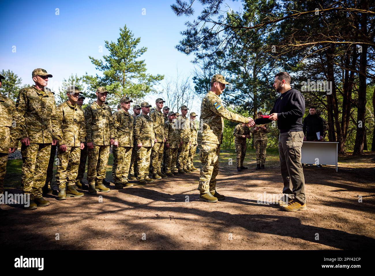 During a working trip to the Volyn region, President of Ukraine ...