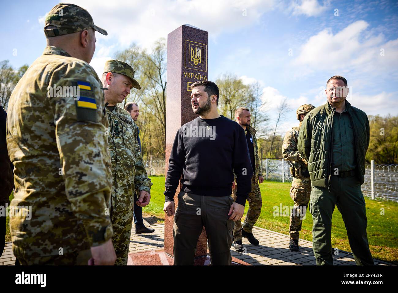 During a working trip to the Volyn region, President of Ukraine ...