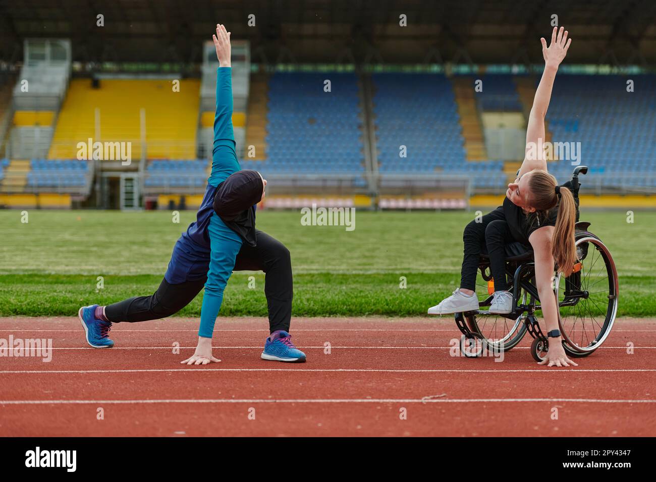 Two strong and inspiring women, one a Muslim wearing a burka and the ...