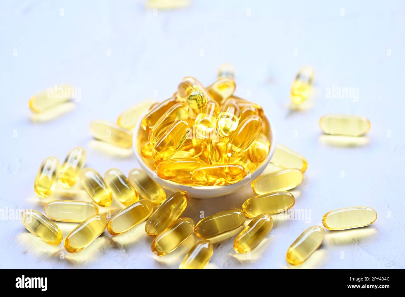 Fish oil capsules with omega 3 and vitamin D Cod liver oil omega 3 gel ...