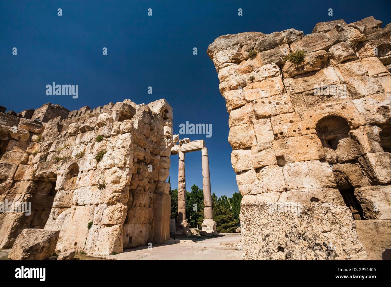 Baalbek, Bekaa valley, Baalbek, Baalbek-Hermel Governorate, Lebanon ...