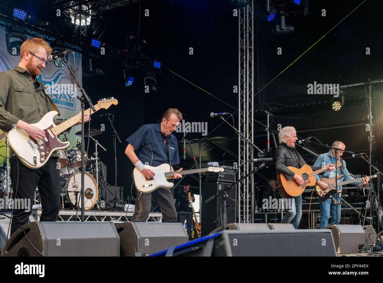 30 April 2023. MacMoray Festival,Cooper park,Elgin,Moray,Scotland. This ...