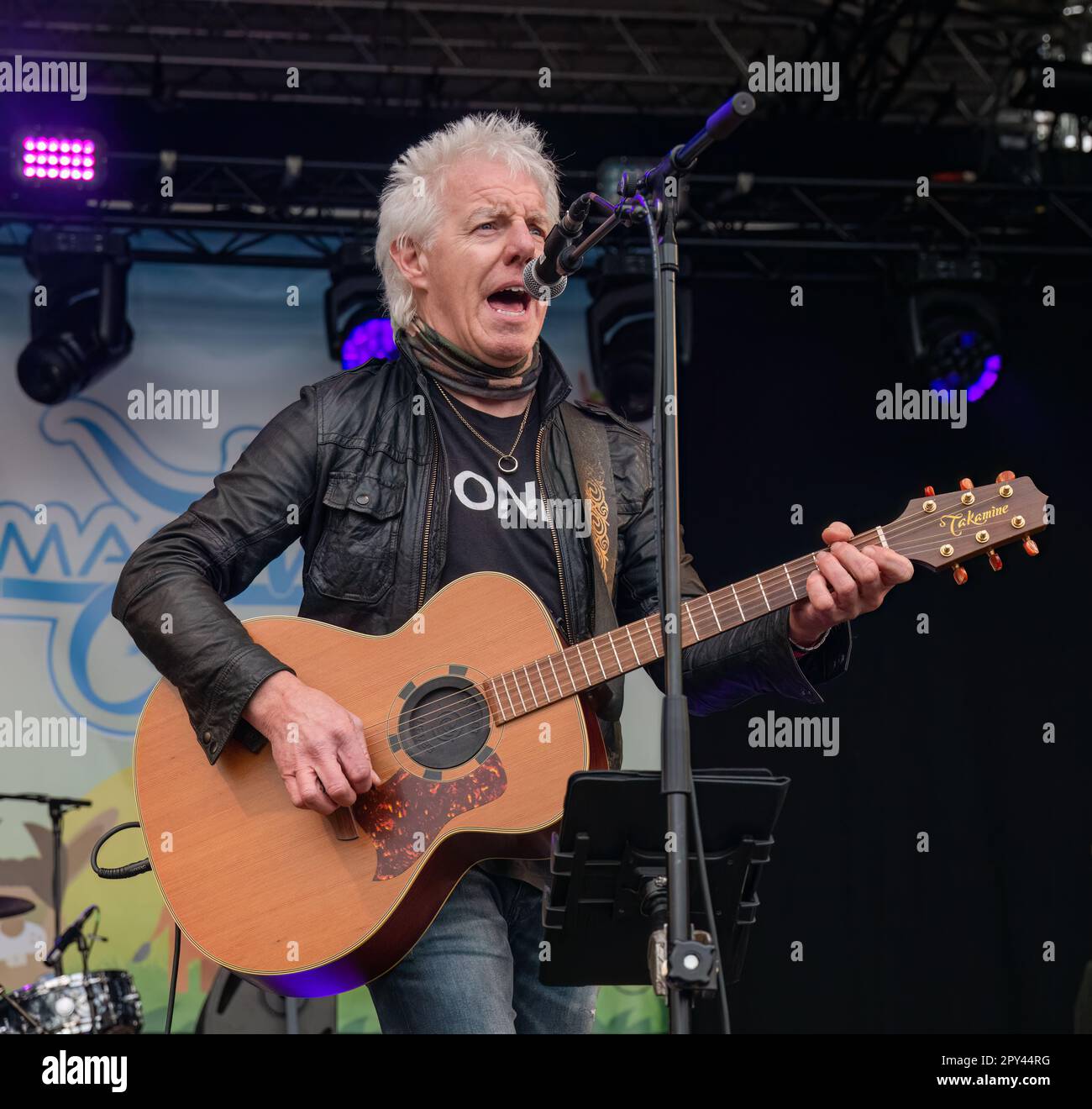 30 April 2023. MacMoray Festival,Cooper park,Elgin,Moray,Scotland. This ...