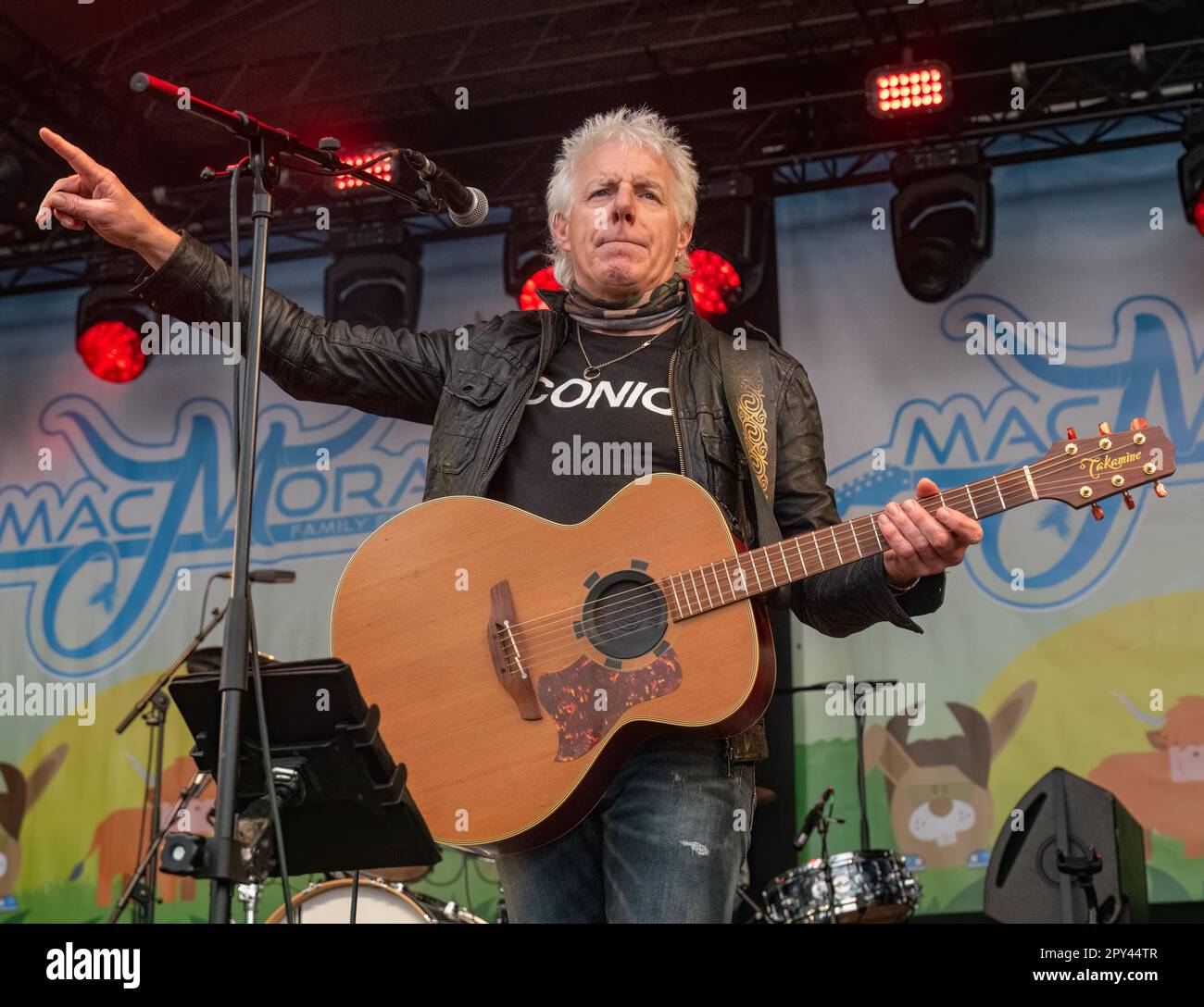 30 April 2023. MacMoray Festival,Cooper park,Elgin,Moray,Scotland. This ...