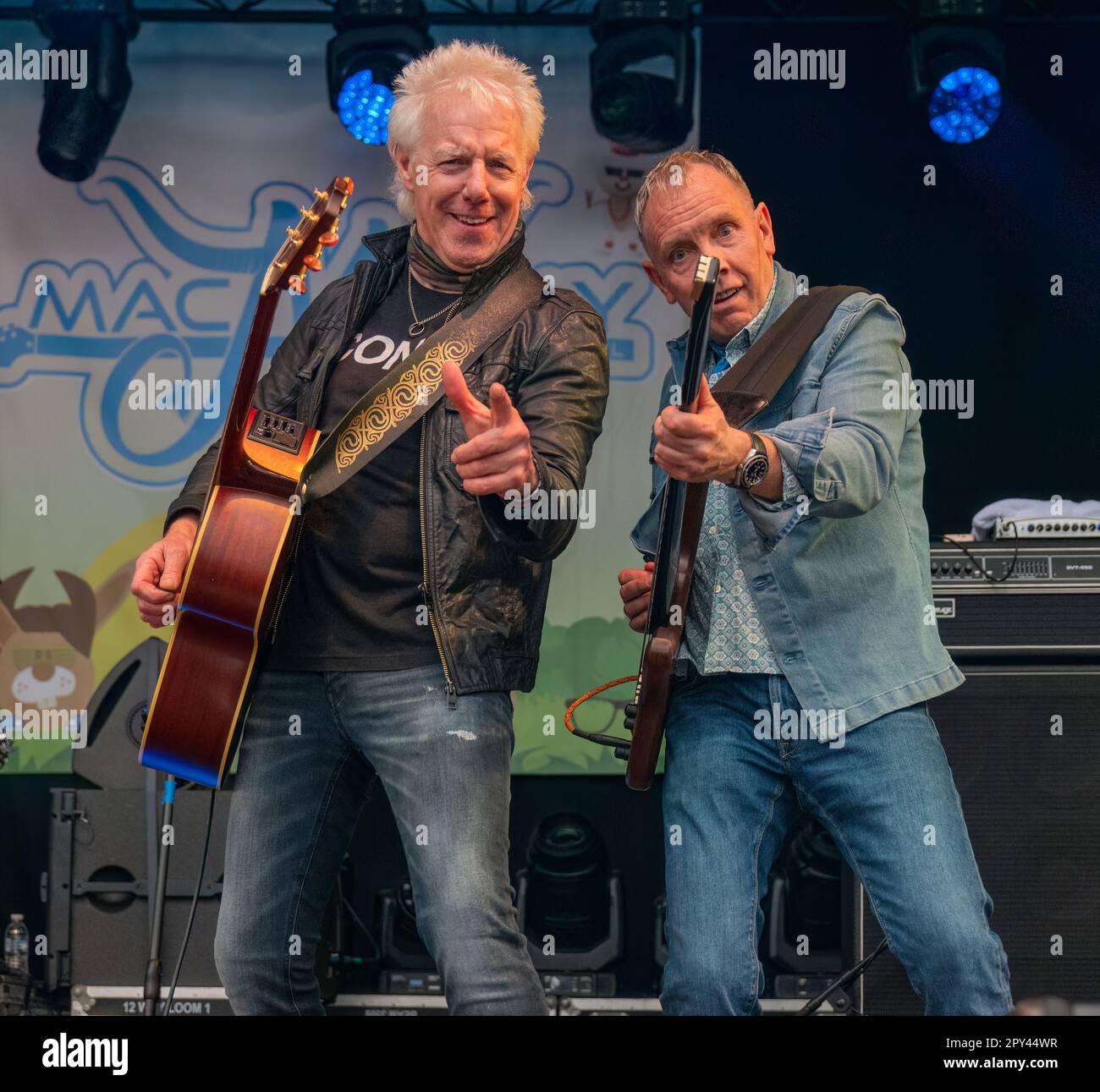 30 April 2023. MacMoray Festival,Cooper park,Elgin,Moray,Scotland. This ...